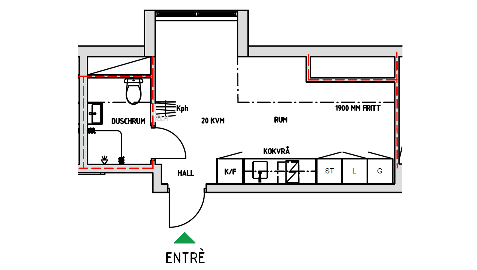 Studentlägenhet - Stockholmshem
